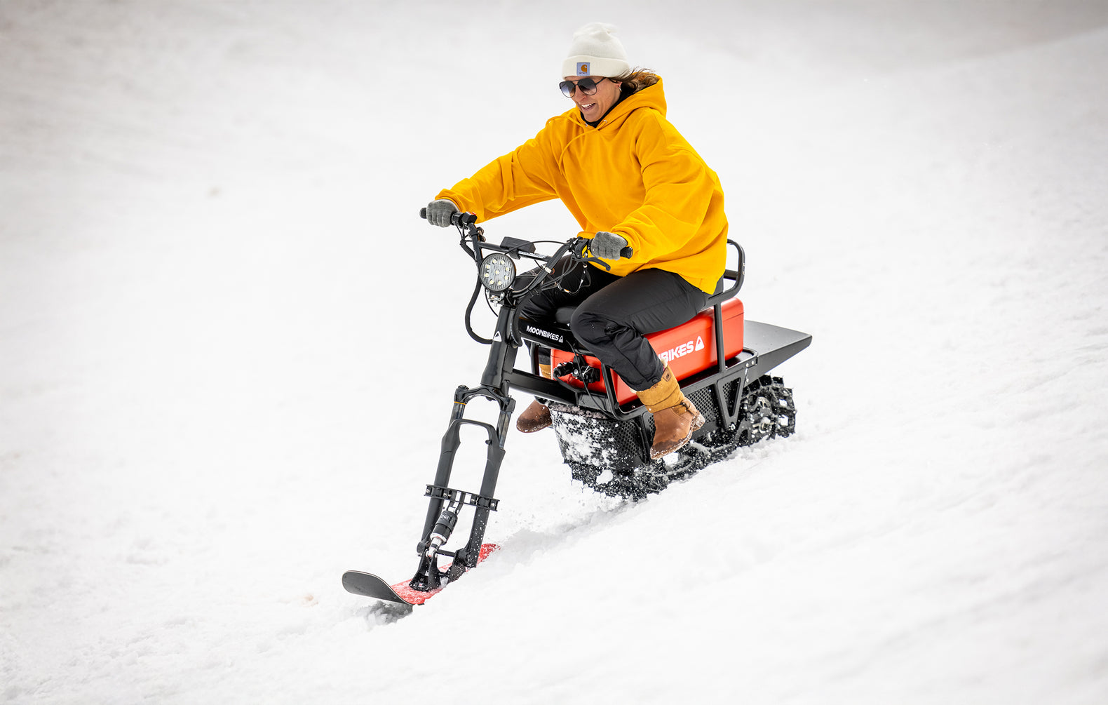 MoonBikes – World’s First Electric Snowbike -light electric snowmobile ...